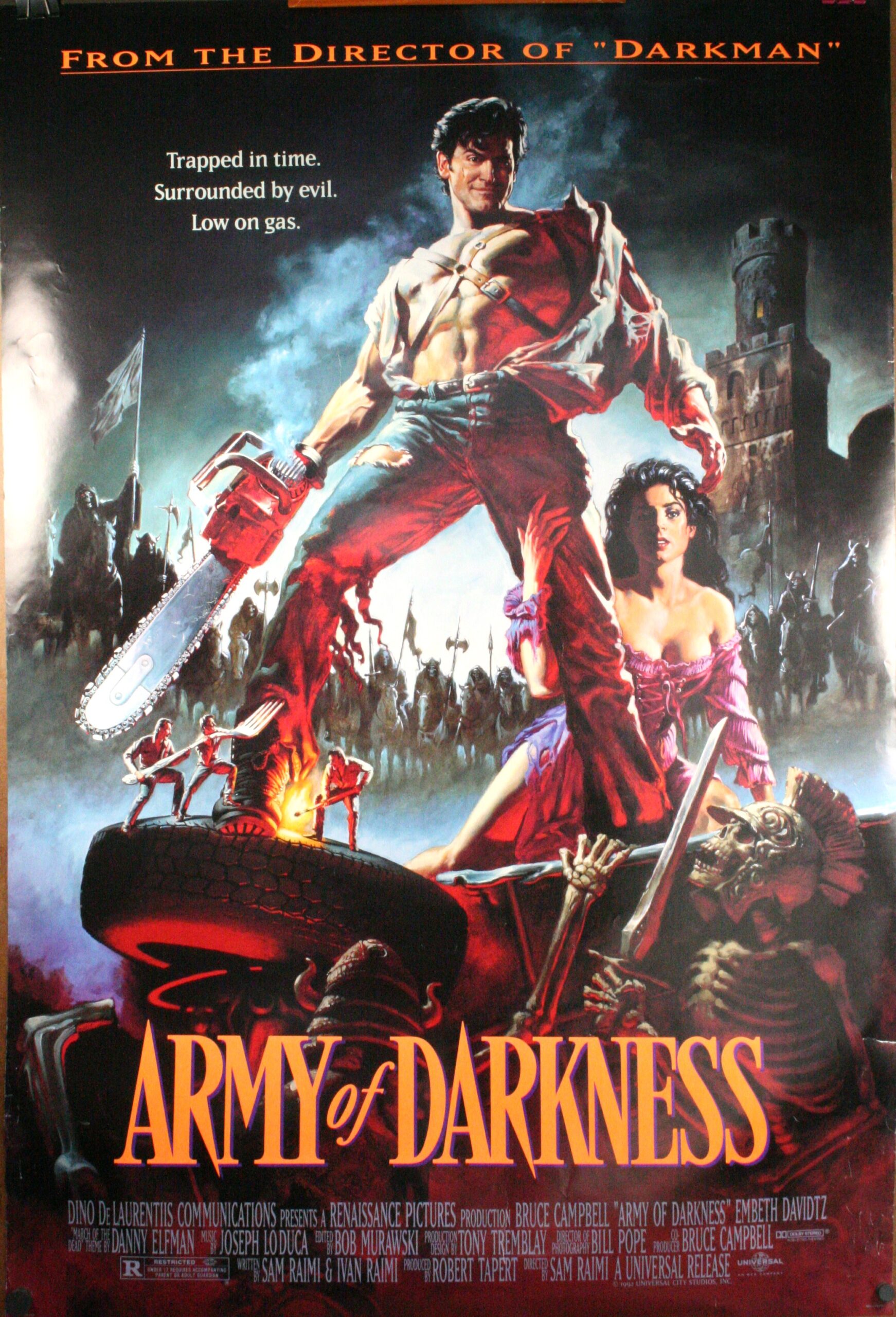 Army of darkness Ash Groovy Necronomicon Nipemi recenzii filme